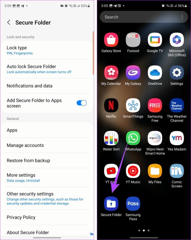 How to Hide or Unhide Apps on Samsung Galaxy Phones - Guiding Tech