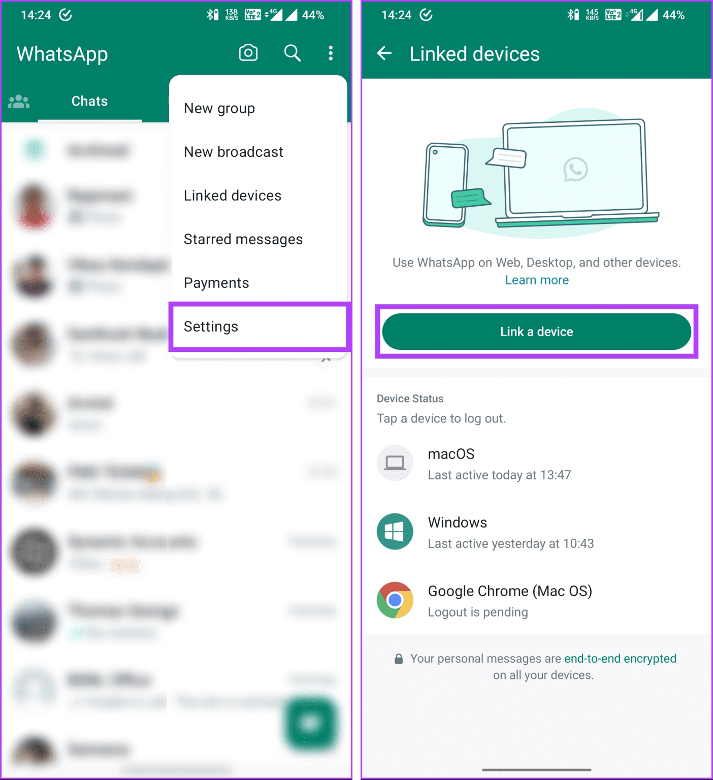 How to Secure WhatsApp Web With Password - Guiding Tech