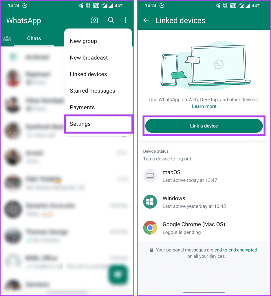 How to Secure WhatsApp Web With Password - Guiding Tech