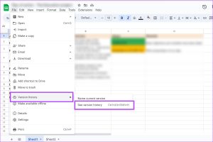 How to See Edit History in Google Sheets - Guiding Tech