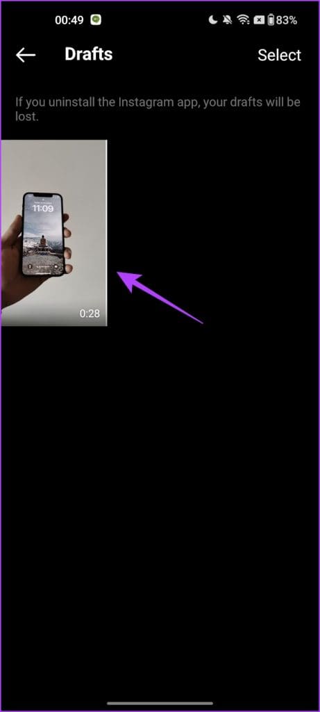 How to Save, Access, or Delete Drafts on Instagram - Guiding Tech