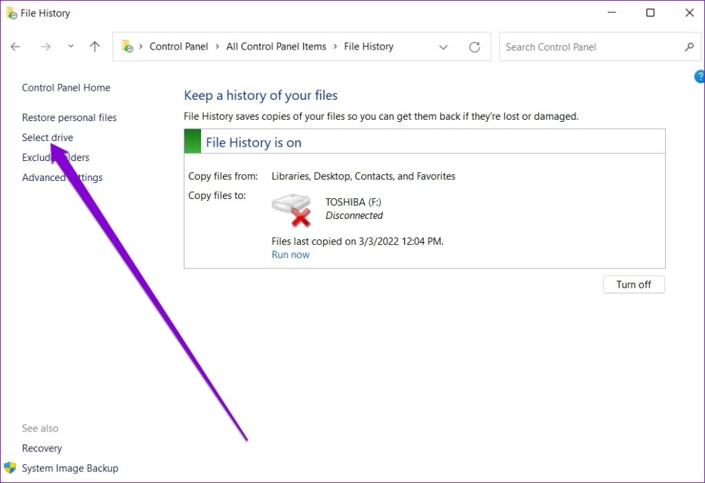 How to Use File History to Backup and Restore Files on Windows 11 ...