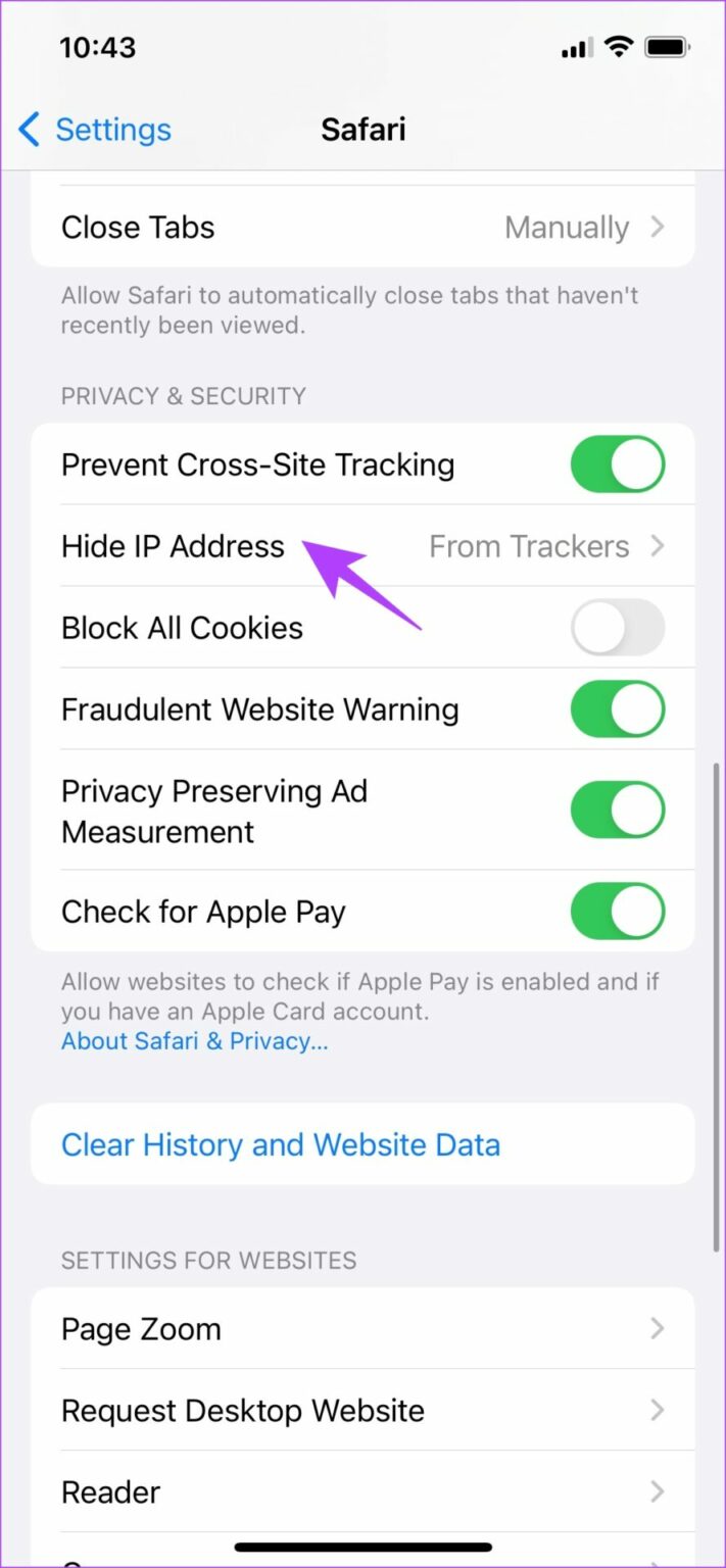 How to Prevent Cross-Site Tracking in Safari on iPhone - Guiding Tech