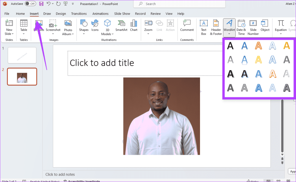 How to Create and Add Watermark in PowerPoint Slides - Guiding Tech