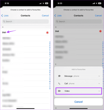 How to Add or Remove Contacts From Favorites on iPhone - Guiding Tech