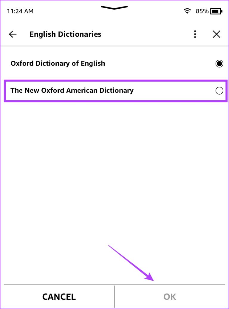 3 Ways to Fix Kindle Dictionary Not Working - Guiding Tech