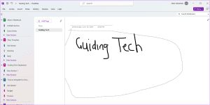 How to Use Handwriting Recognition in Microsoft OneNote