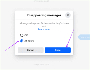 How to Send Disappearing Messages in Facebook Messenger
