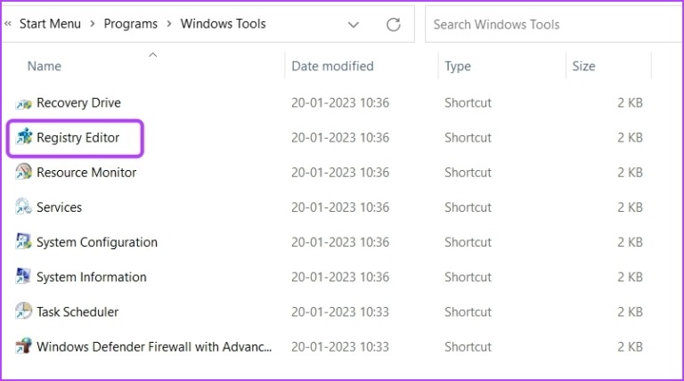 5 Ways to Open Registry Editor on Windows 11 - Guiding Tech