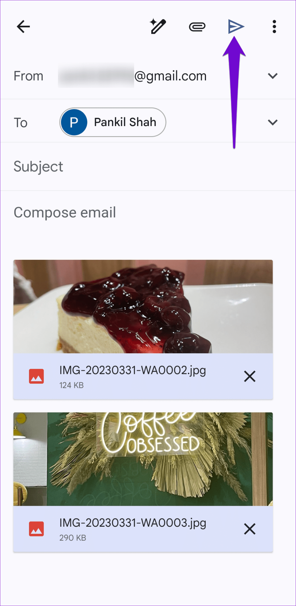 How to Send Pictures in Text Message or Email on Android or iPhone ...