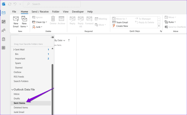 6 Fixes for Sent Items Not Showing in Microsoft Outlook for Windows ...