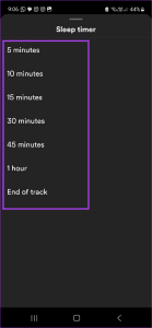 3 Ways to Fix Spotify Sleep Timer Missing or Not Working - Guiding Tech