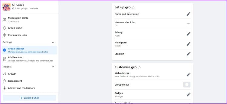 How to Access and Edit Facebook Group Settings