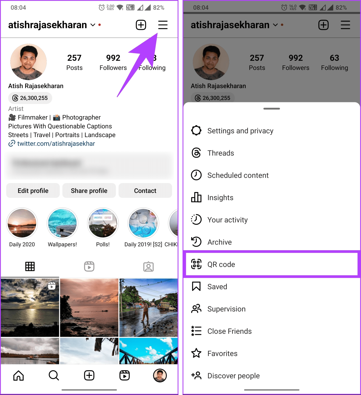 How to Share Your Instagram Profile Link - Guiding Tech