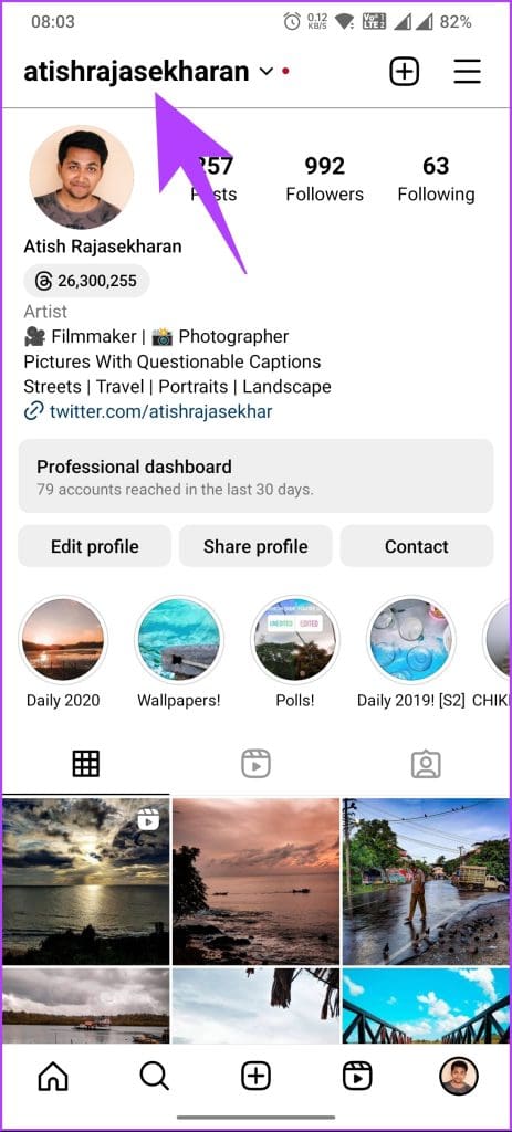How to Share Your Instagram Profile Link - Guiding Tech
