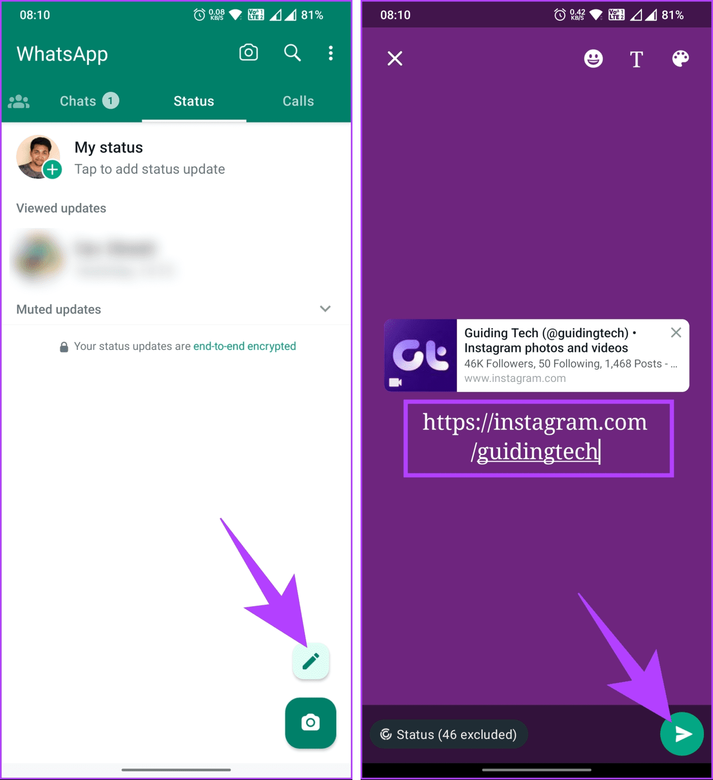How to Share Your Instagram Profile Link - Guiding Tech
