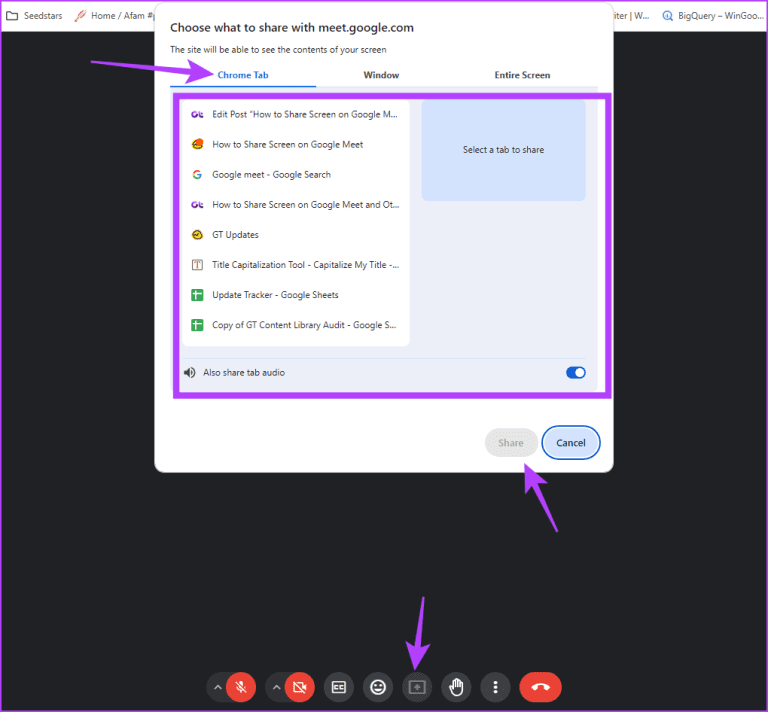 How to Share Screen on Google Meet and Other Tricks