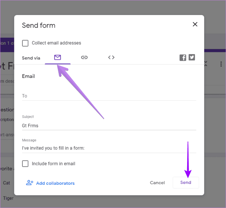 3 Ways to Share Google Forms With Others - Guiding Tech