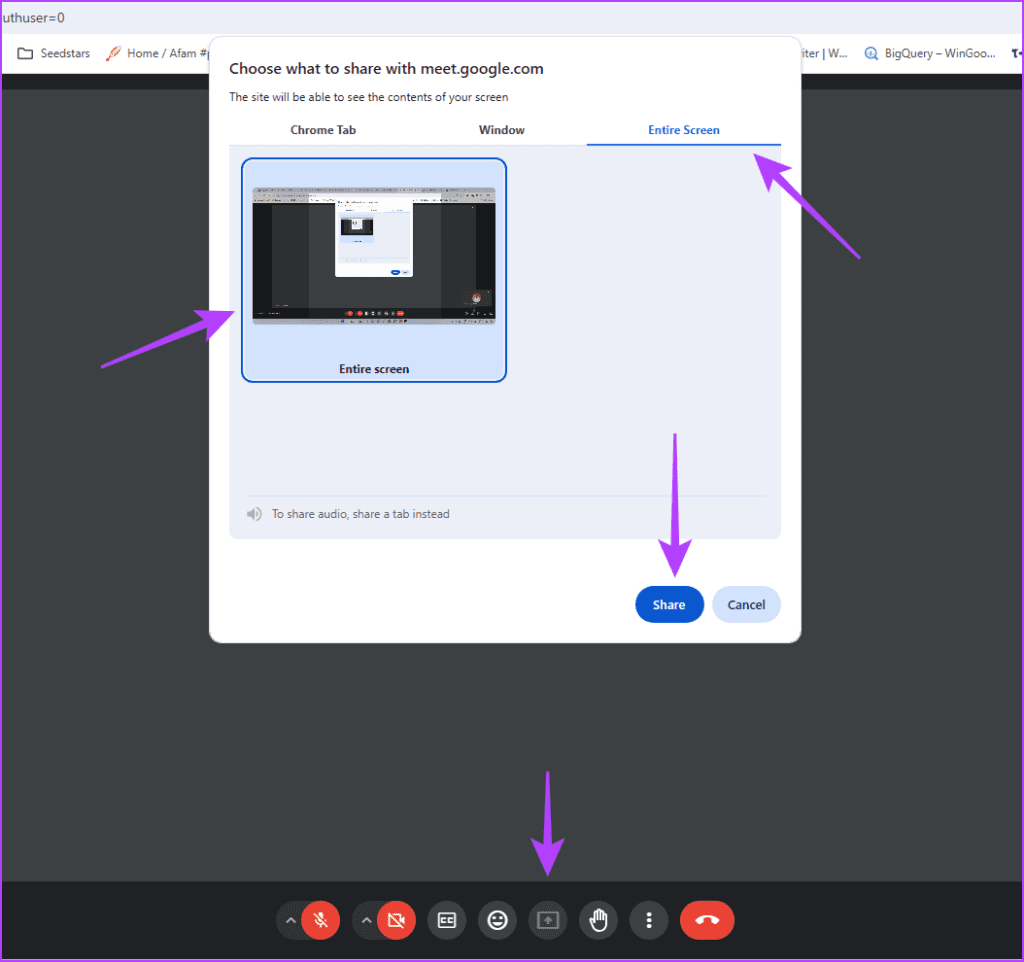 How to Share Screen on Google Meet and Other Tricks