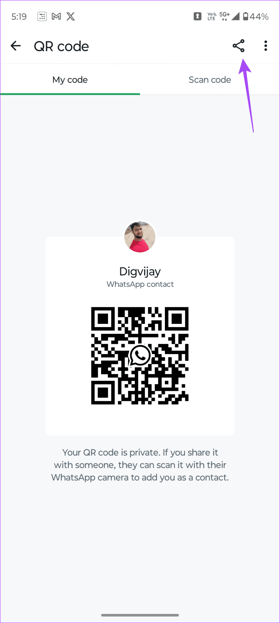 How to Use WhatsApp QR Codes to Add Contacts - Guiding Tech