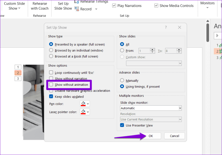 7 Fixes for Animations Not Working in PowerPoint on Windows - Guiding Tech
