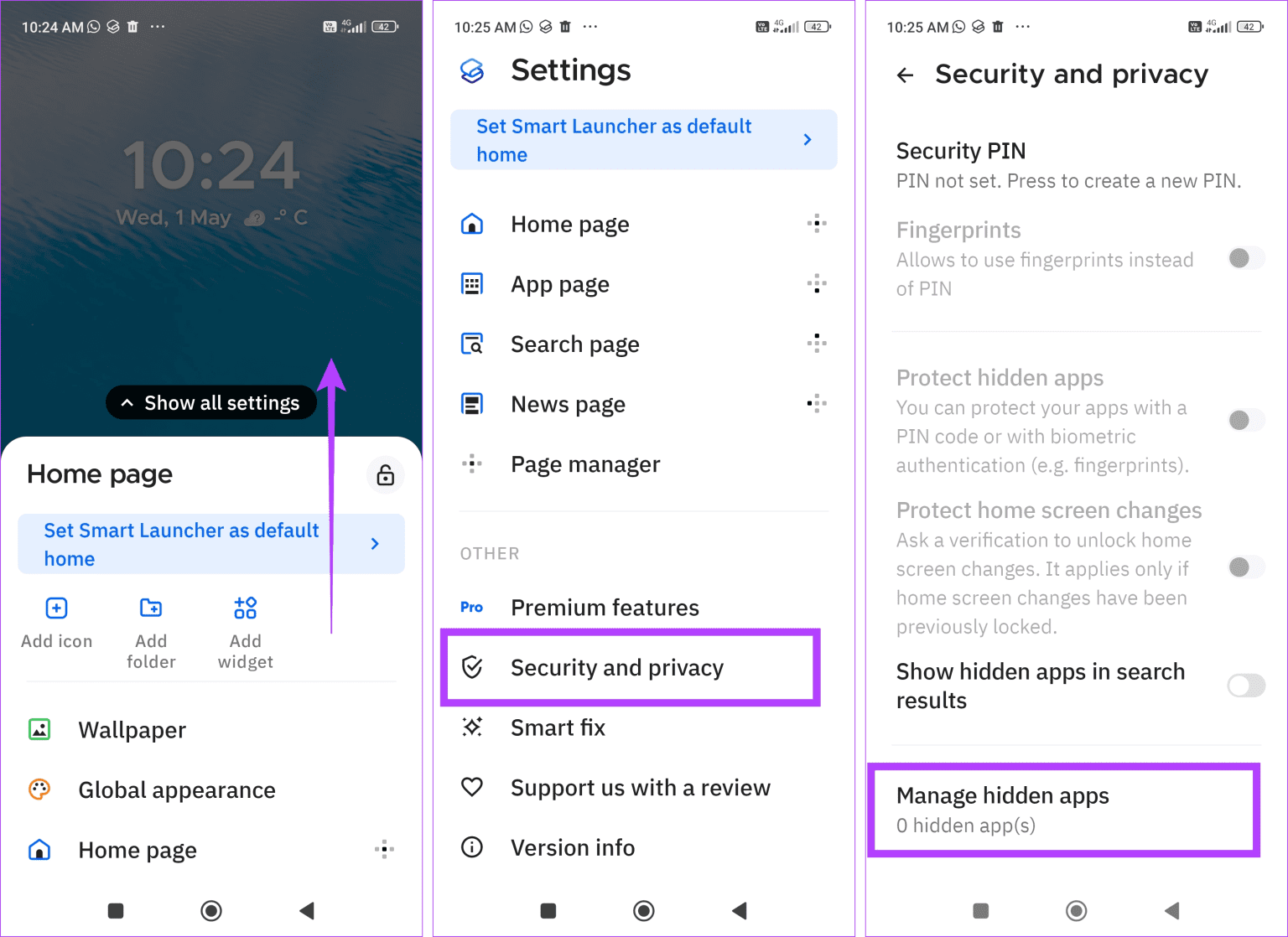 4 App Launchers to Hide Apps on Android - Guiding Tech