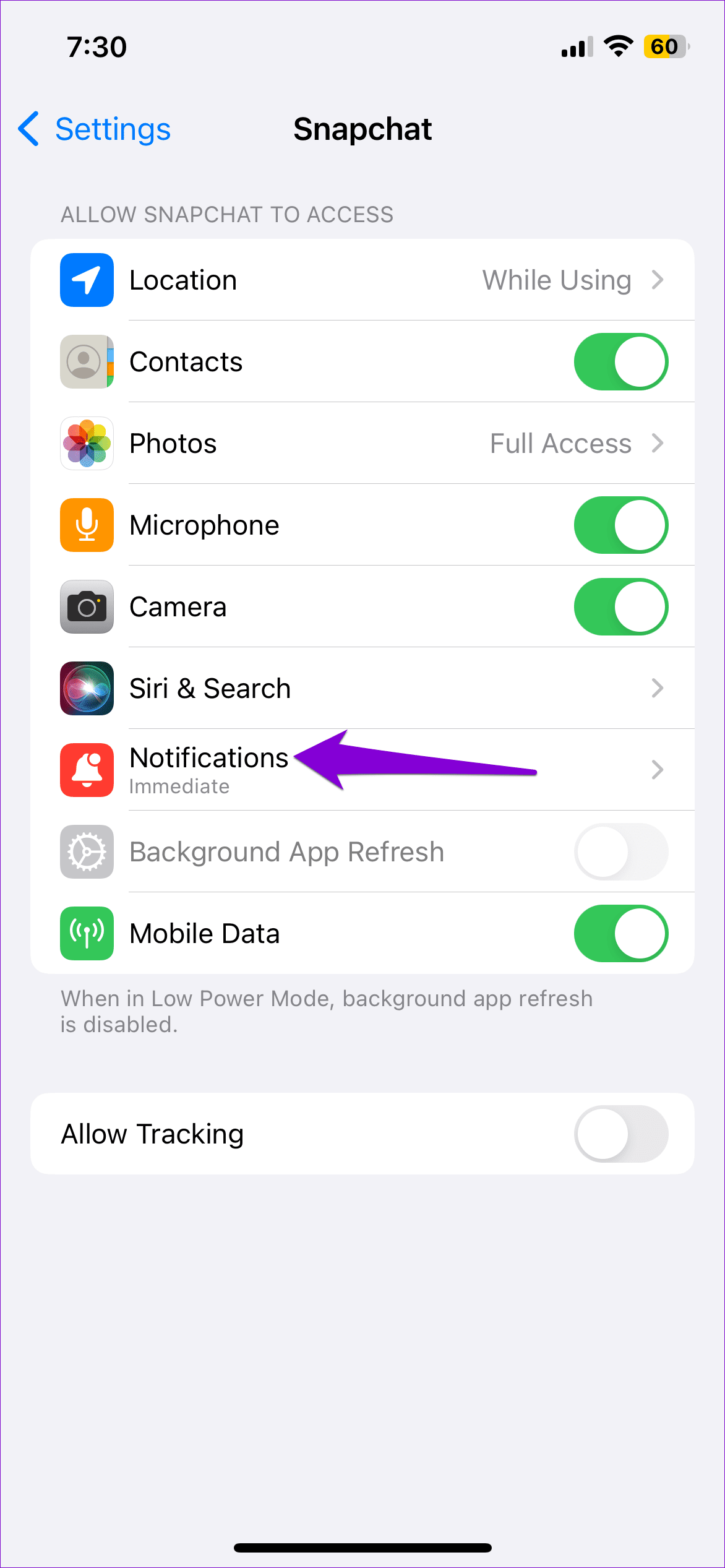 Top 7 Ways to Fix Snapchat Notifications Not Working on iPhone