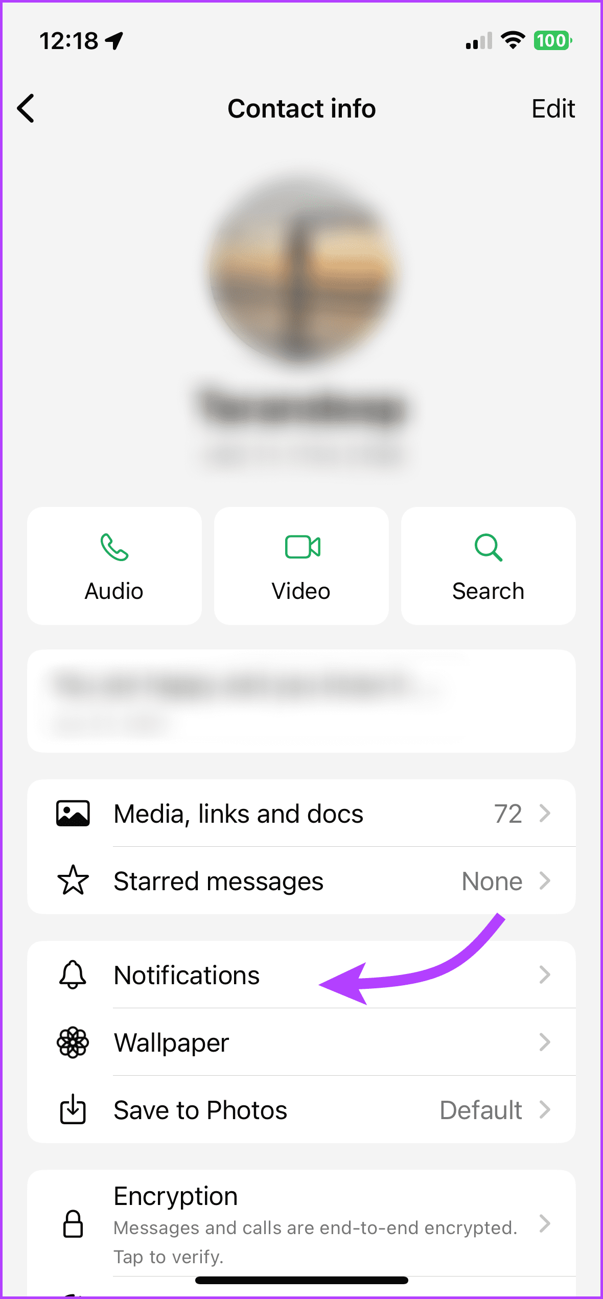 How to Set Custom Notification Sound for Specific Contacts on WhatsApp ...