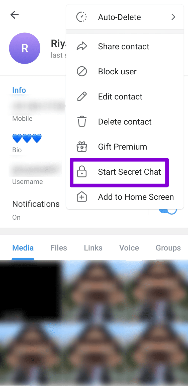How to Use Secret Chat in Telegram on Android and iPhone - Guiding Tech