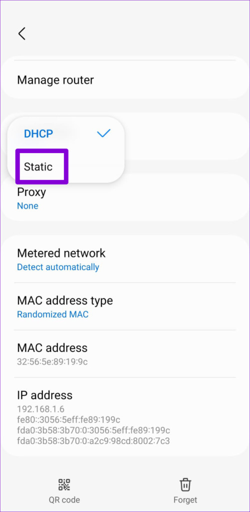 Top 9 Ways to Fix Failed to Obtain IP Address Error on Android ...