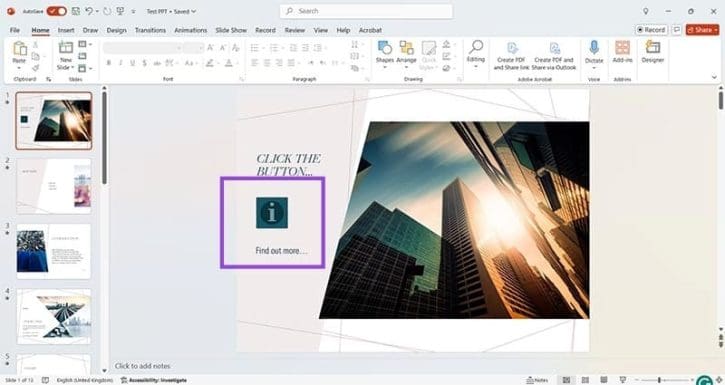 Steps for Creating Action Buttons in Microsoft PowerPoint - Guiding Tech