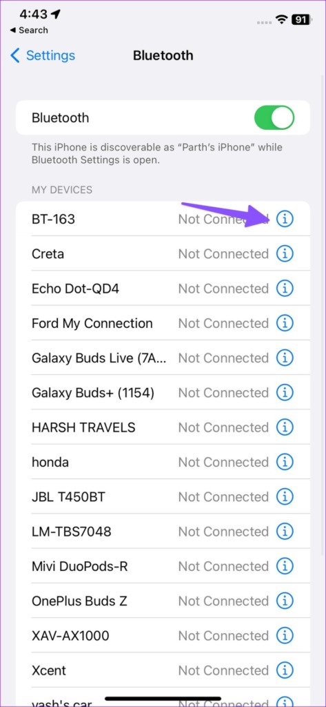 4 Ways to Stop Bluetooth From Turning on Automatically on iPhone - Guiding Tech