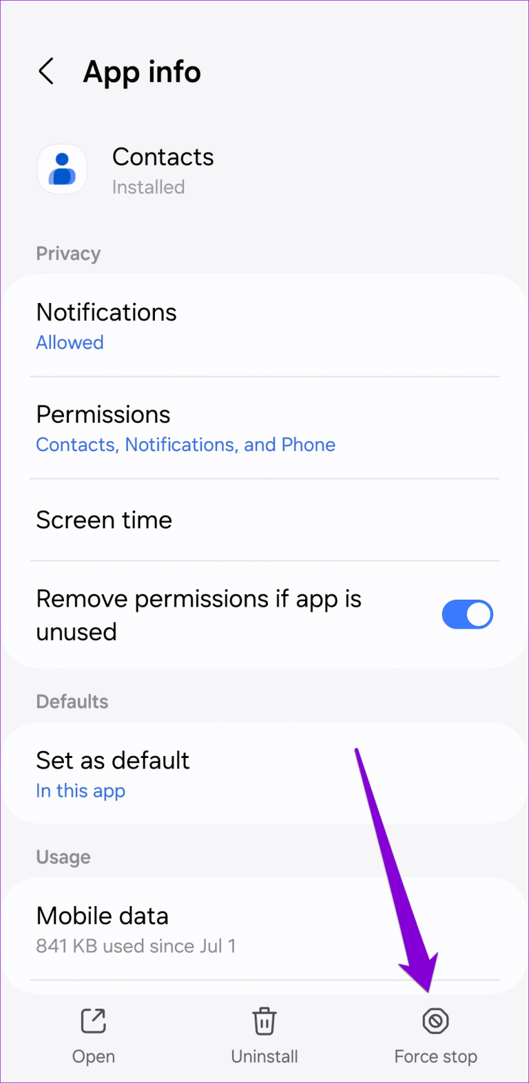 Top 7 Fixes for Android Not Saving Contacts - Guiding Tech