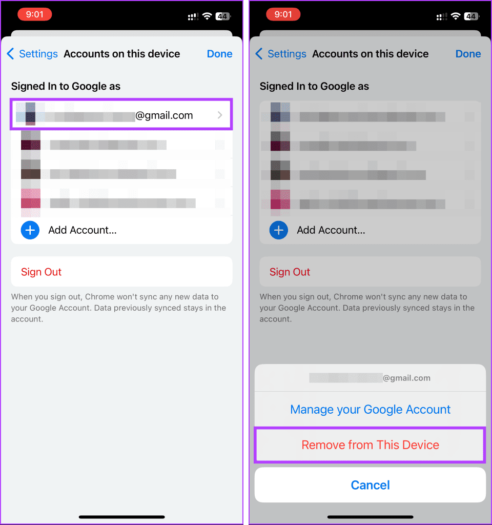 How to Switch Google Accounts in Chrome for iOS, iPad and Android ...