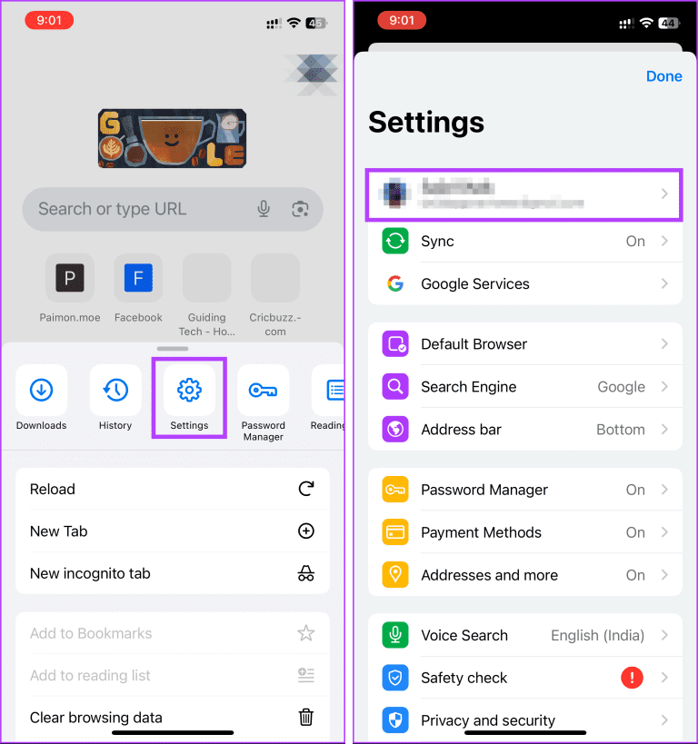 How to Switch Google Accounts in Chrome for iOS, iPad and Android ...