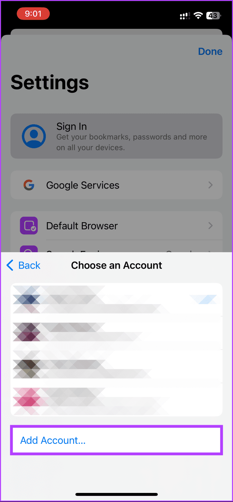 How to Switch Google Accounts in Chrome for iOS, iPad and Android ...