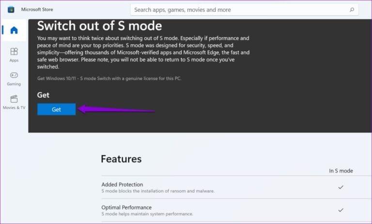 Top 6 Ways to Fix Unable to Switch Out of S Mode on Windows 11 ...