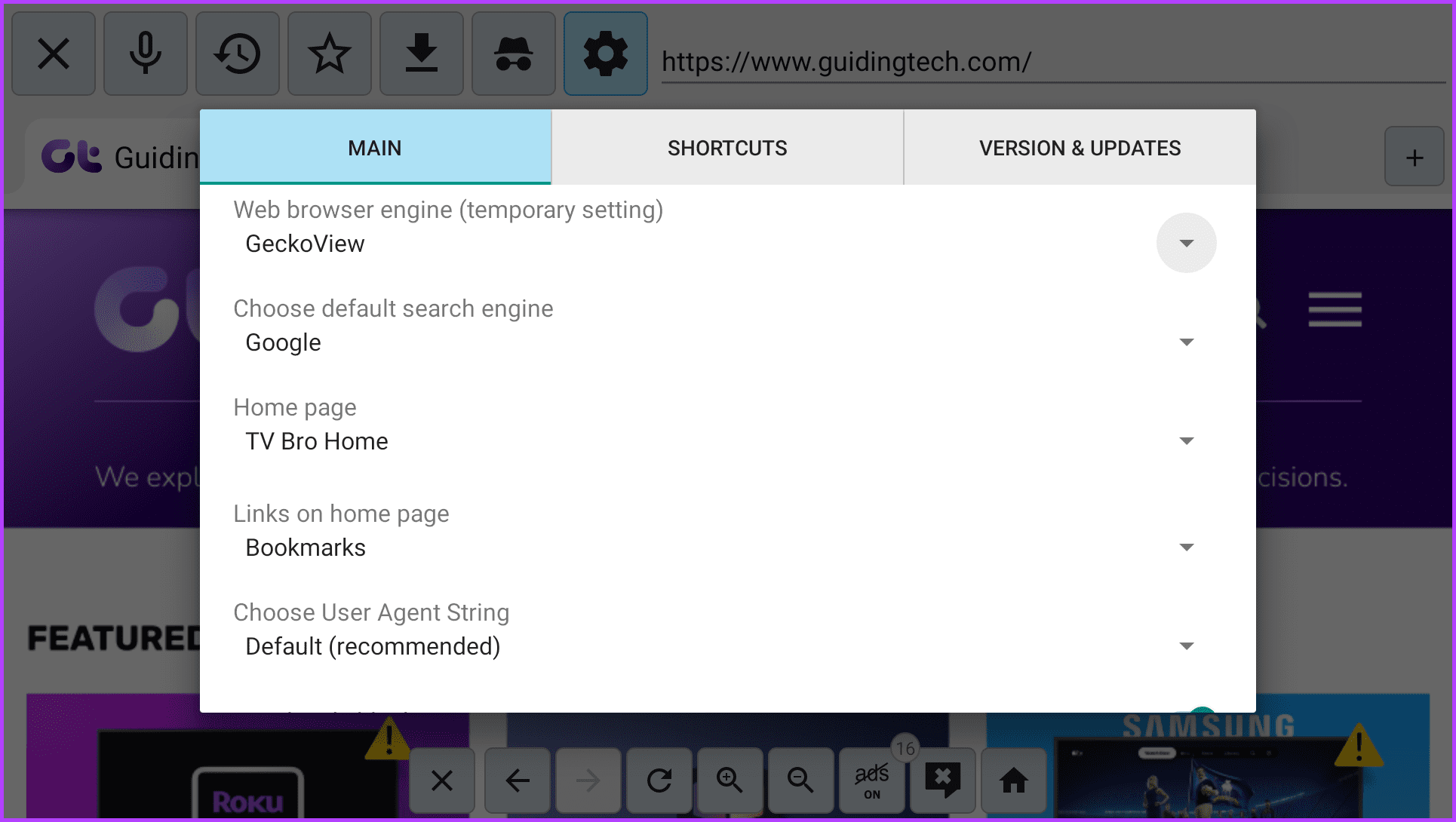 5 Best Browsers for Google TV - Guiding Tech