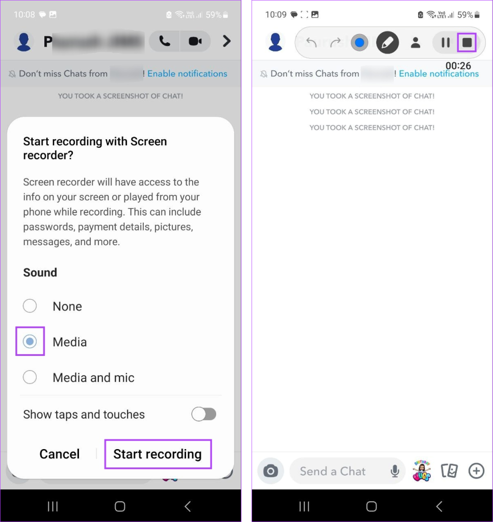 8 Ways to Take a Screenshot on Snapchat Without Them Knowing - Guiding Tech