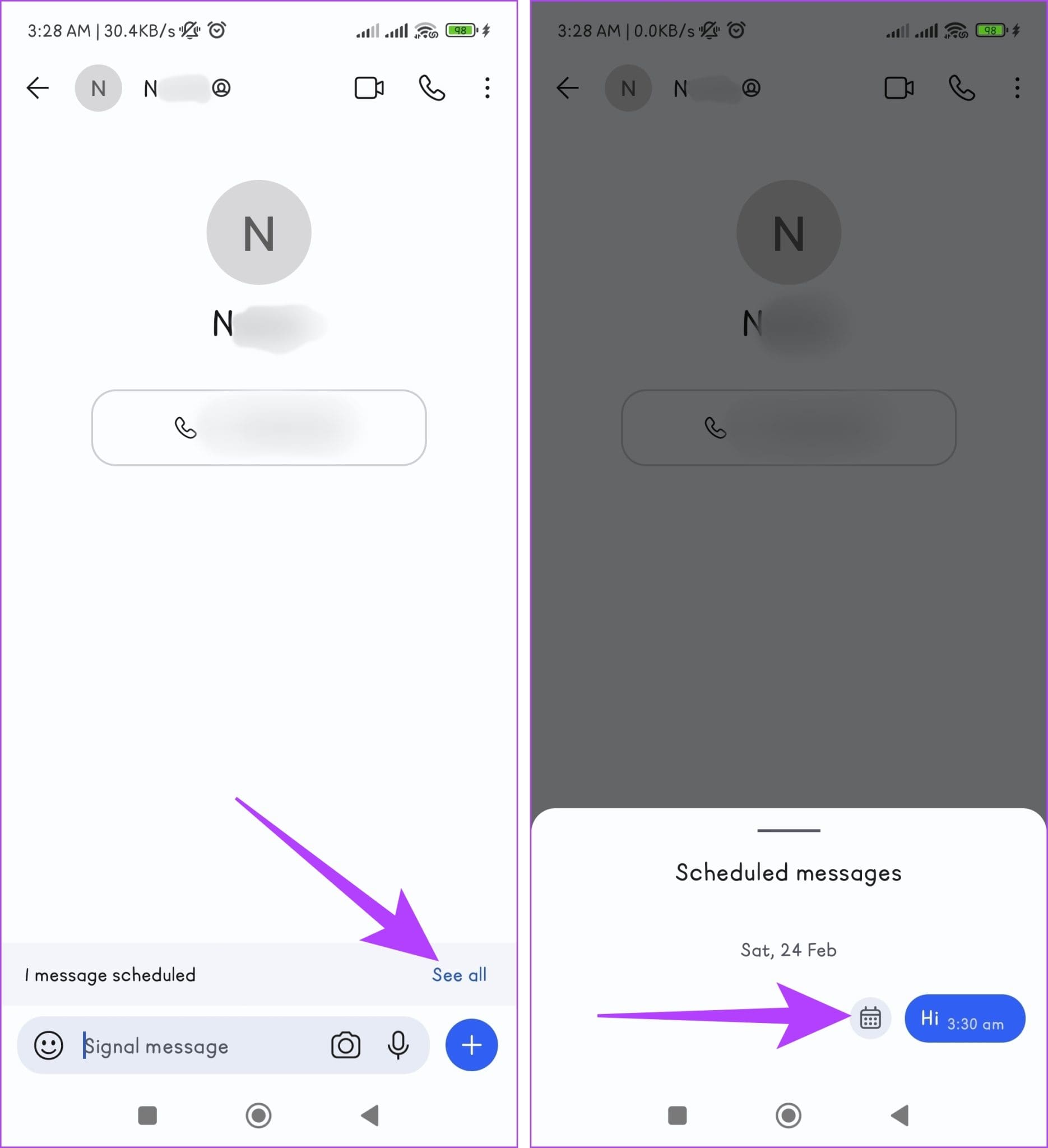 How to Schedule Messages on the Signal App - Guiding Tech