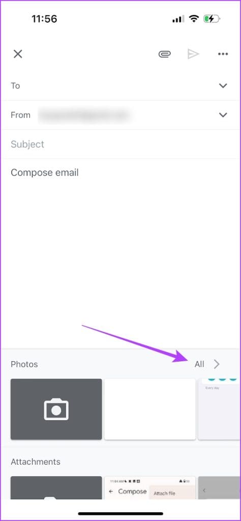 How to Attach Files on Gmail on iPhone and Android - Guiding Tech