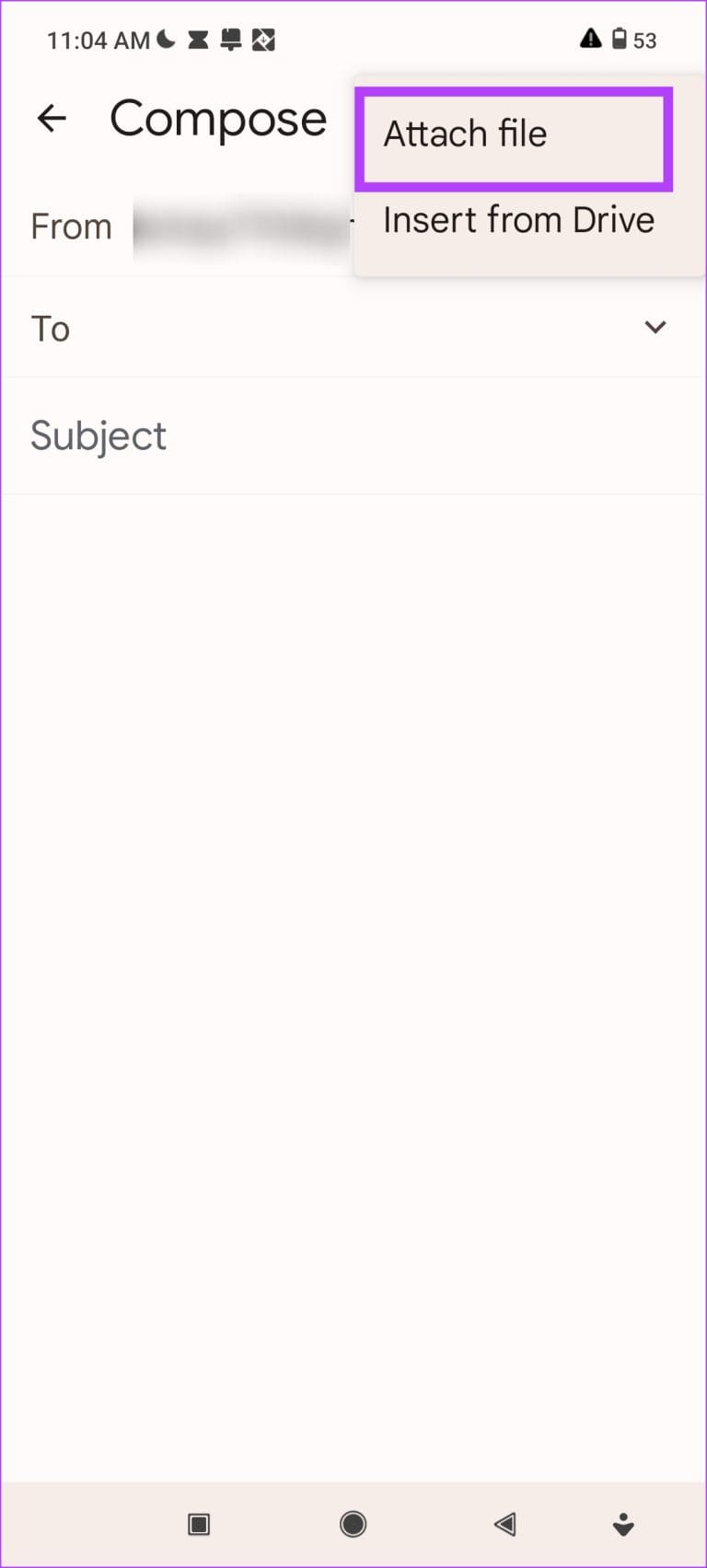 How to Attach Files on Gmail on iPhone and Android - Guiding Tech