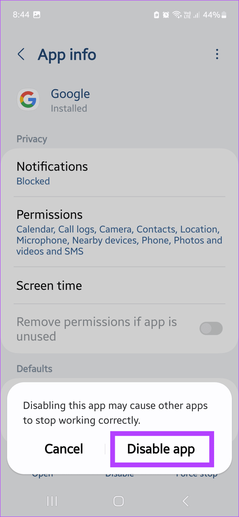 4 Fixes for Google Search Bar or Widget Not Working on Android ...