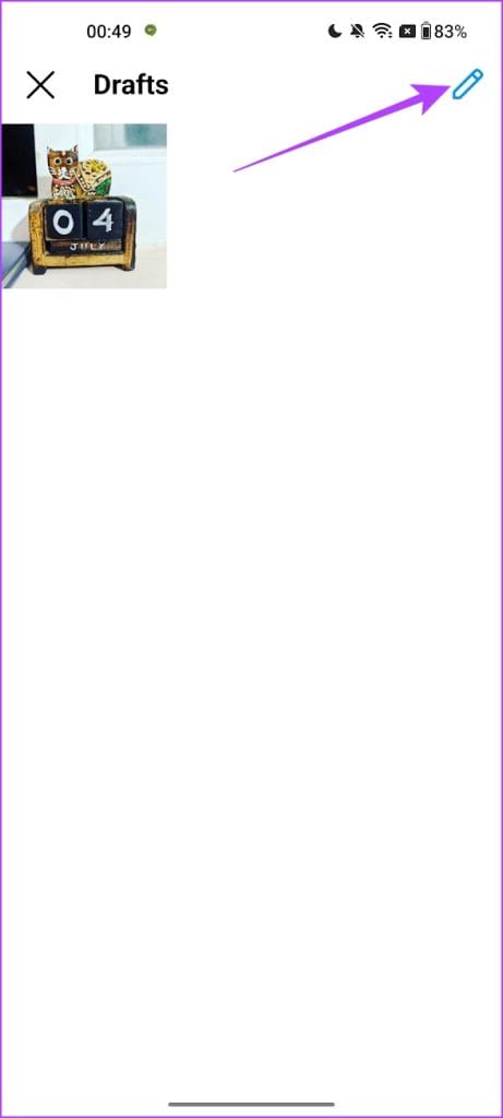 How to Save, Access, or Delete Drafts on Instagram - Guiding Tech