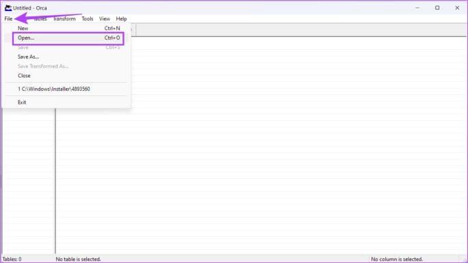 How to Download ORCA MSI Editor Standalone Version - Guiding Tech
