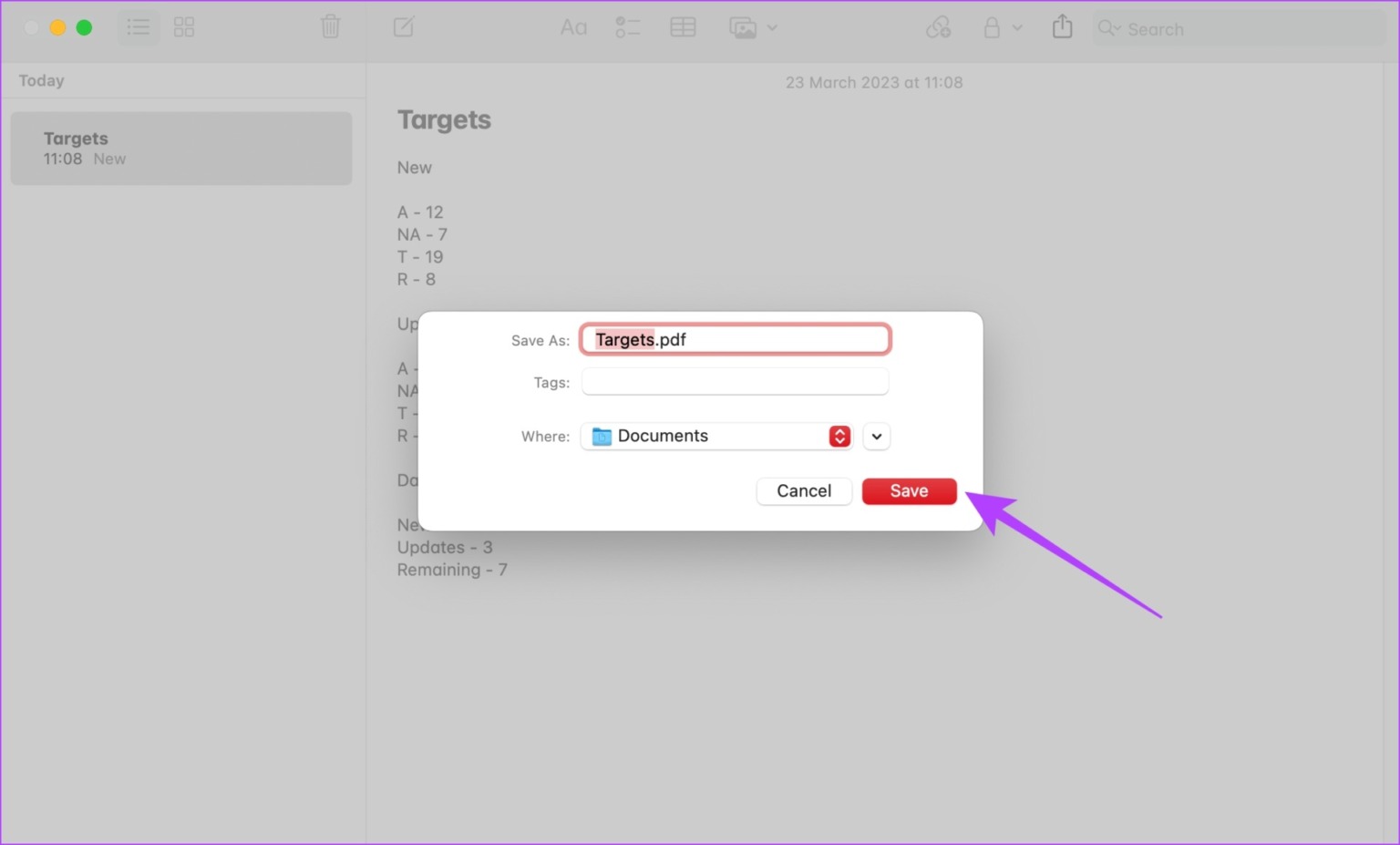 How to Save Apple Notes as PDF on iPhone and Mac - Guiding Tech
