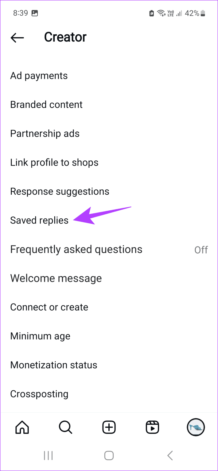 How to Add and Use Saved Replies on Instagram - Guiding Tech