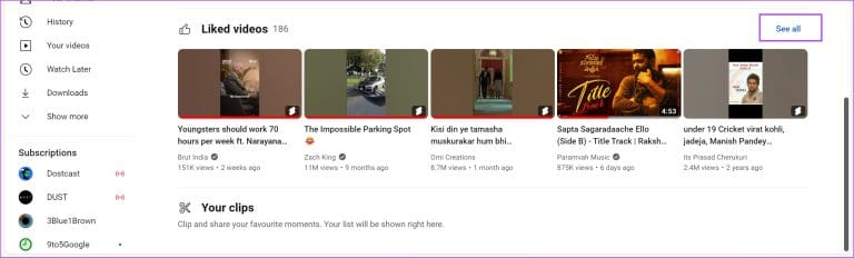3 Ways to See Liked YouTube Videos on PC and Mobile - Guiding Tech