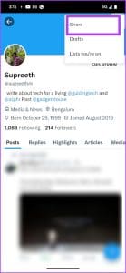How to Copy or Share Twitter Profile and Tweet Link Using Any Device ...