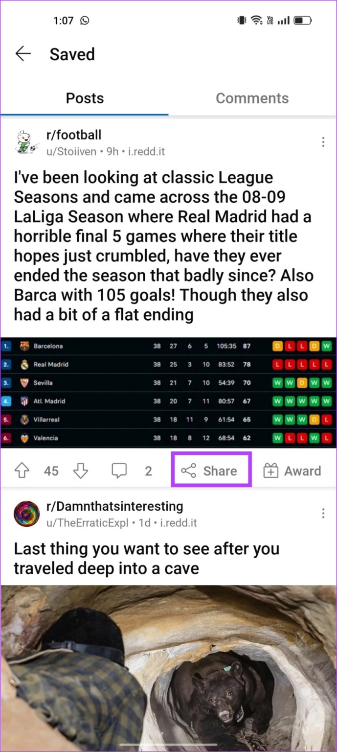 How to See Saved Posts and Comments on Reddit (PC and Mobile) - Guiding ...